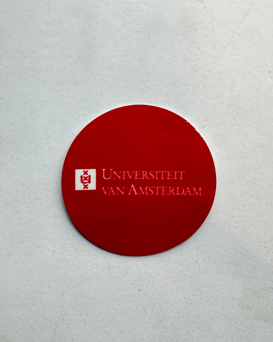 Laptop sticker Universiteit van Amsterdam – UvA merchandise